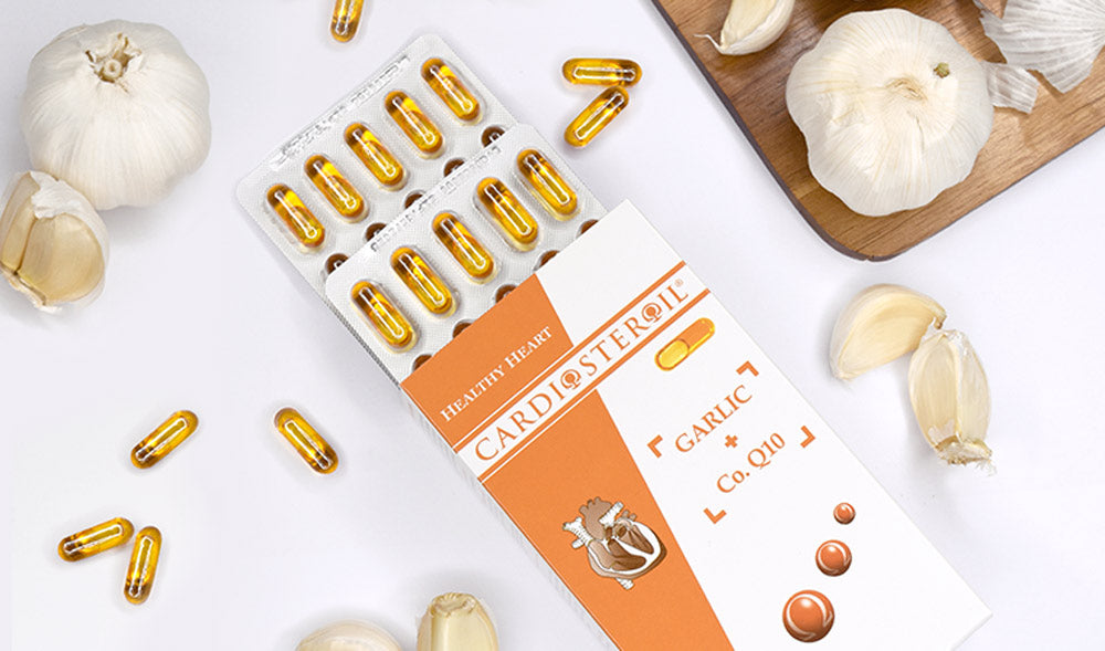 GUARDING YOUR HEART HEALTH: CARDIOSTEROIL GARLIC & Co Q10 – YOUR ATHER ...