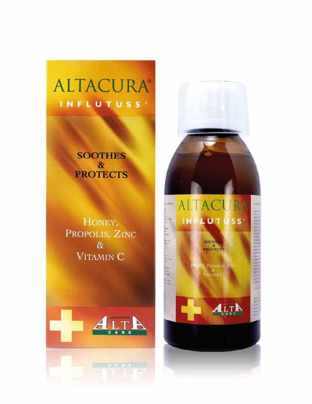 Altacura Influtuss Syrup relieves the symptoms of cough, colds and flu ...