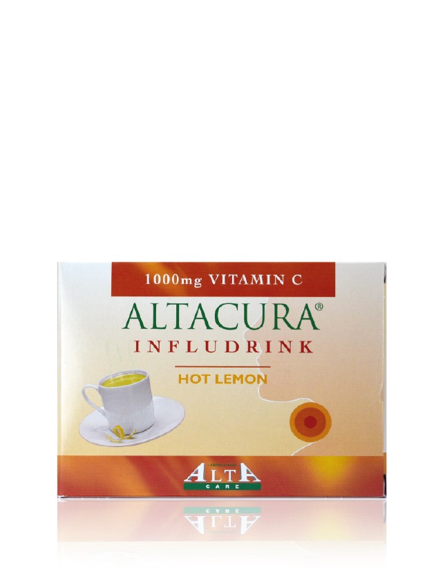 Altacura Hot Lemon Infludrink 1000mg Vitamin C to fight cold and flu ...