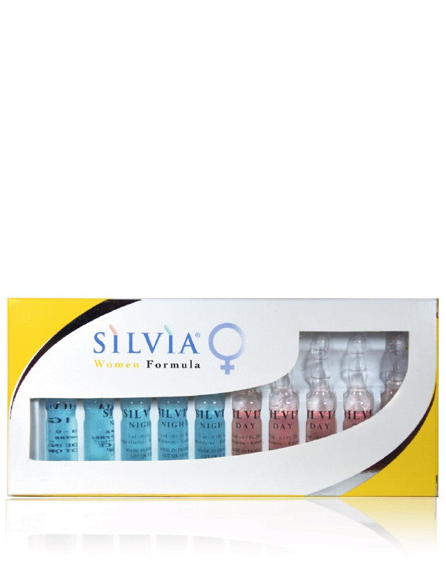 Silvia Day&Night Skincare Ampoules prevent wrinkles and skin sagging ...