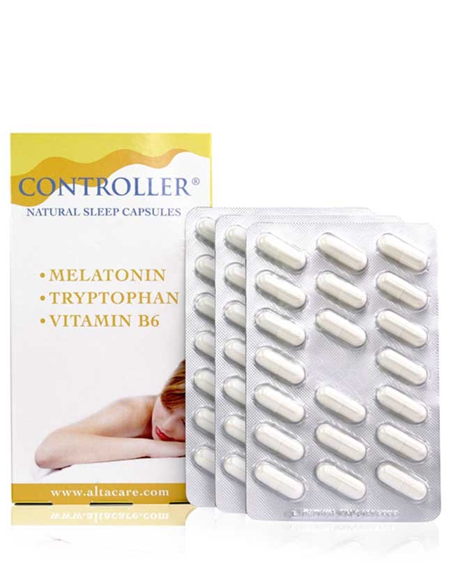 Controller Natural Sleep Capsules for insomnia and sleeping disorders ...