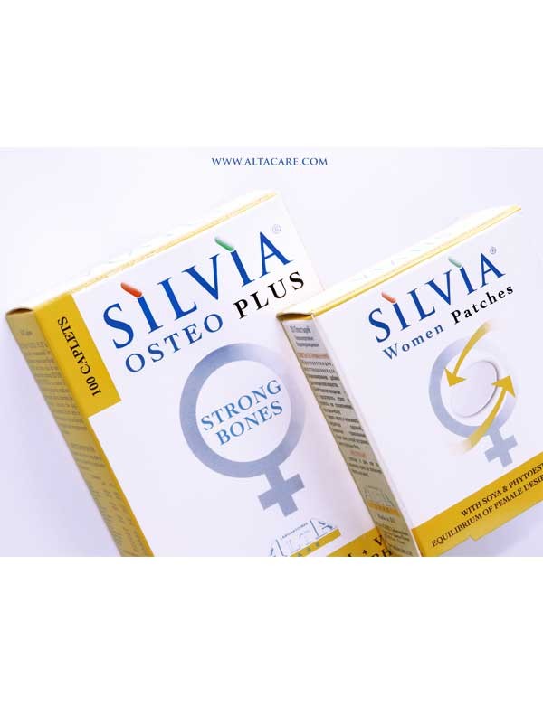 Silvia Osteo Plus Tablets Calcium and Vitamin D supplements for bones ...