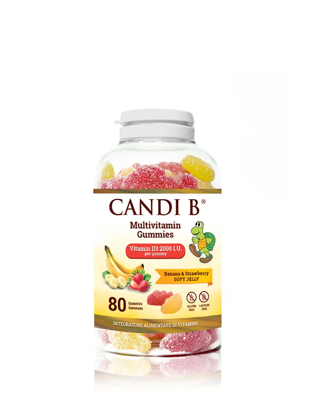 Candi B Multivitamin Gummies - Vitamin D3 2000 I.U. supplement for kid ...