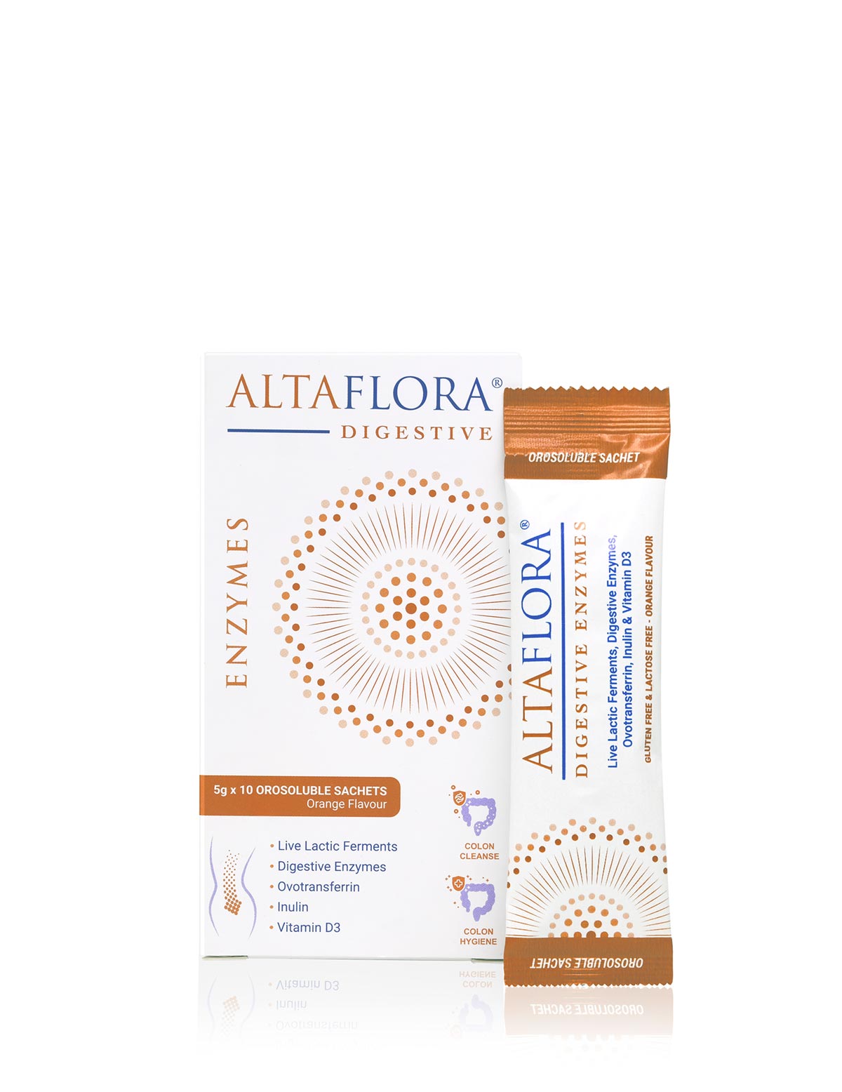 Altaflora Digestive Enzymes Orosoluble Sachets, colon detox and health ...